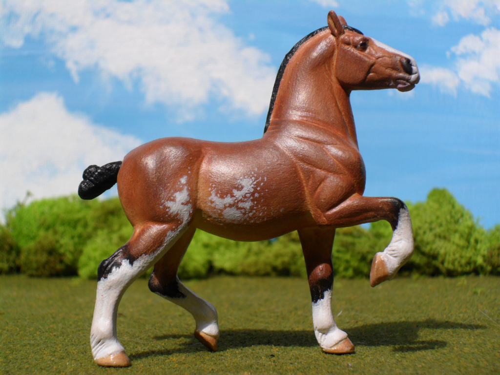 Yellow Bird Acres Urban Farm - Custom Model Horses